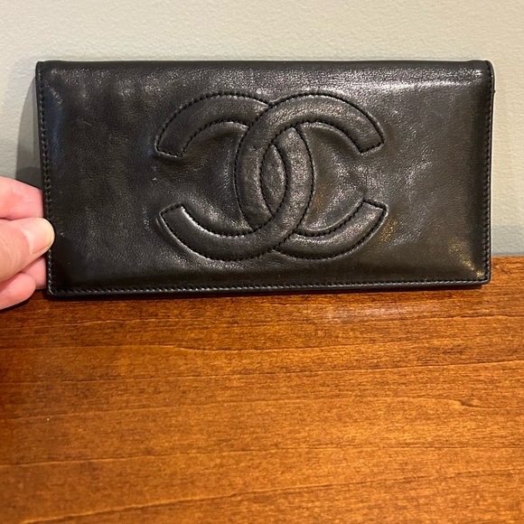 CHANEL | Accessories | Chanel Checkbook Cover | Poshmark